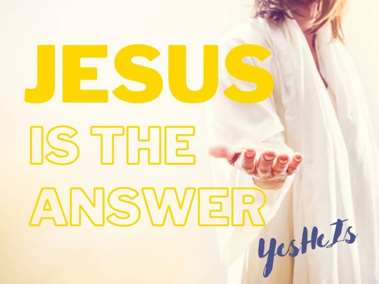 Jesus is the Answer, YesHeIs - UK CHRISTIAN